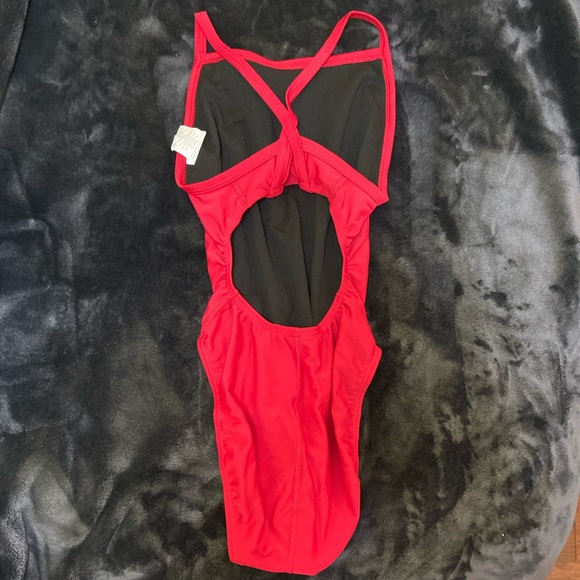 Swim One Piece Red Bathing Suit Poshmark